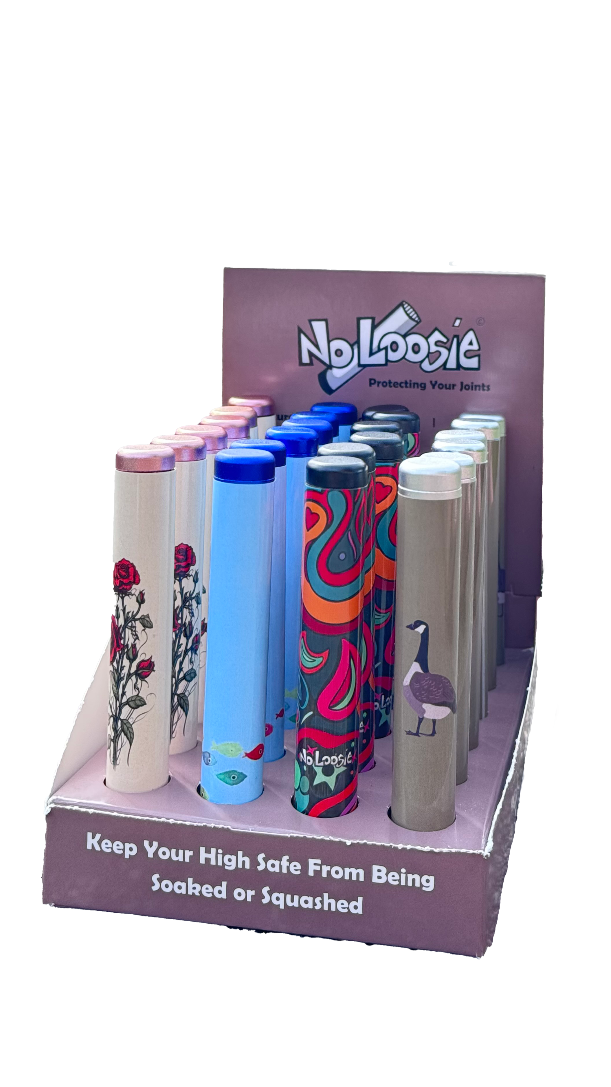 Wholesale No Loosie Metal Pre-Roll Tubes - Mixed - TPB Marketplace