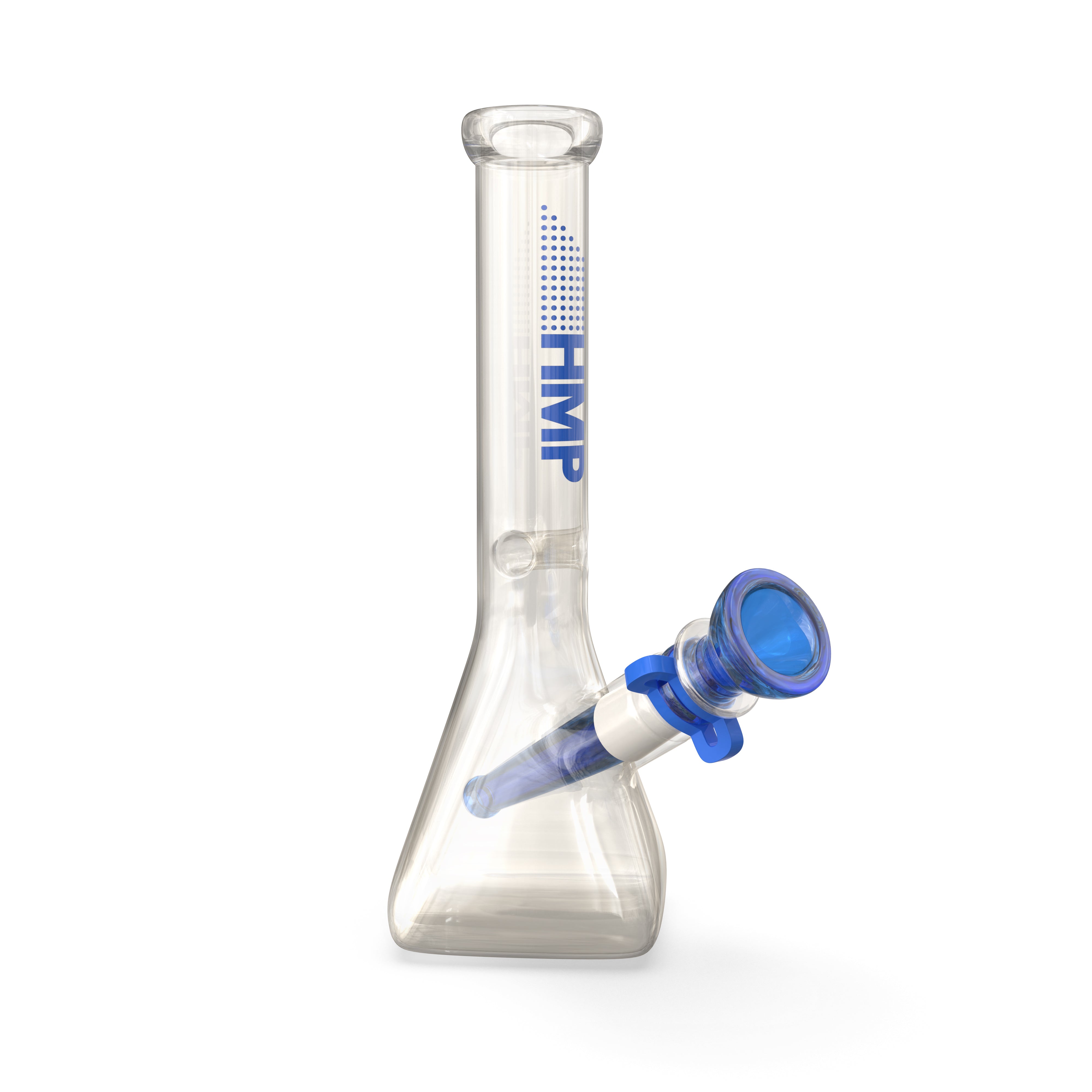 Wholesale HMP 10" Square Base Bong - Navy - TPB Marketplace